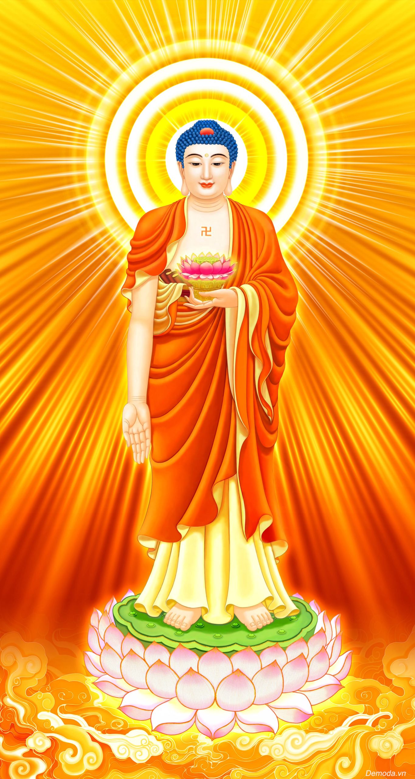 20 Hình ảnh Đức Phật A Di Đà đẹp Nhất Amitābha A Di đà Phật